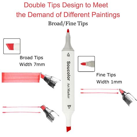 100 Markers Artist Set Set Of 100 Marker Pens Twin Dual Etsy