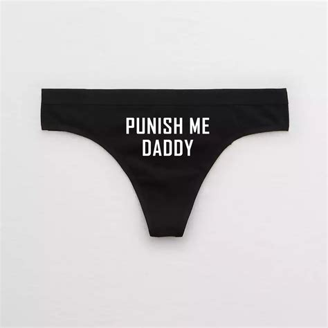 Punish Me Daddy Ddlg Thong Celestial Red Shop