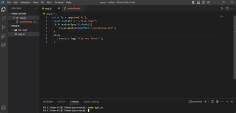 Removing A File In Nodejs With Unlink And Unlinksync Methods Codeforgeek