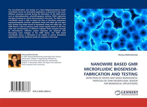Nanowire Based Gmr Microfluidic Biosensor Fabrication And Testing Detection Of Micro And Nano