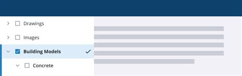 Content Tree Trimble Modus Design System
