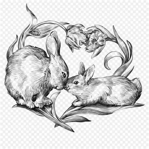 手绘兔子png图片素材下载图片编号vyevmwxq 免抠素材网