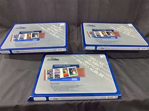 Pioneer Jm 207 Jumbo Deluxe Photo Albums Mclaughlin Auctioneers Llc