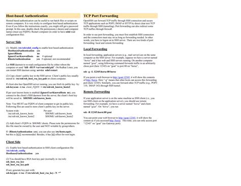 Open Ssh Cheet Sheat Ppt