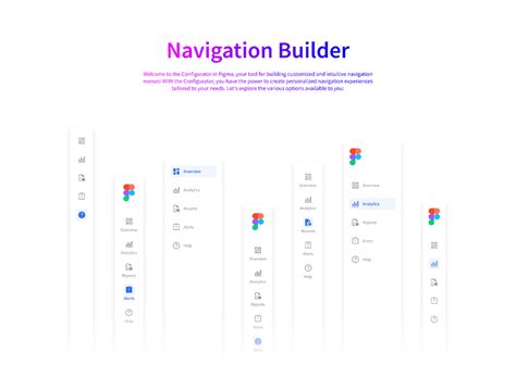 Quick Navigation Builder Figma