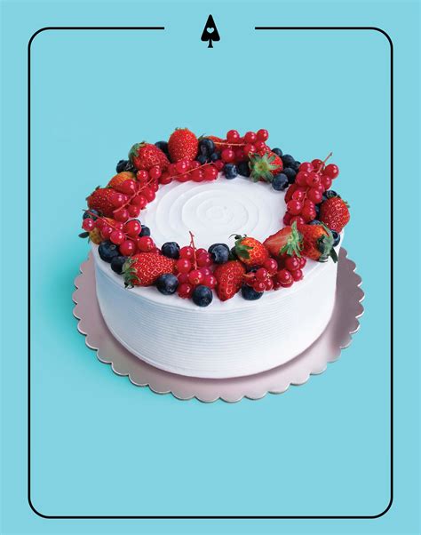 Mixed Fruit Cake Cake Spade