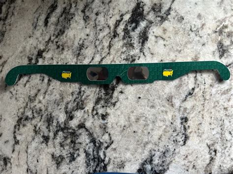2024 Masters Golf Tournament Solar Eclipse Glasses Iso Ce 12312 2 Certified £3580 Picclick Uk