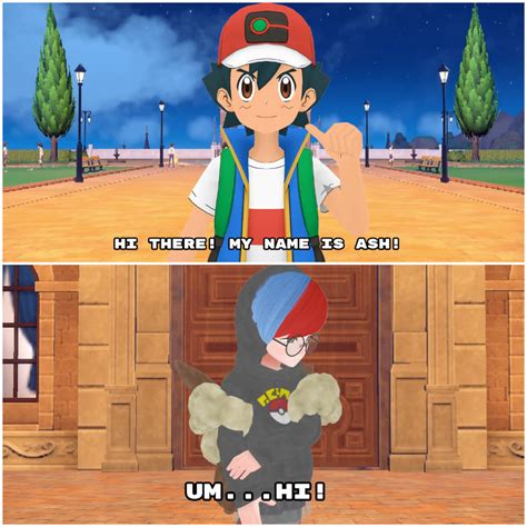 Ash Makes Friends At Paldea Academy By Mrigus99 On Deviantart