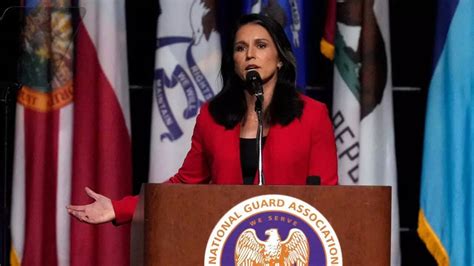 Us Intelligence Head Tulsi Gabbard To Terminate Workers Involved In