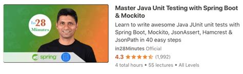 Github In28minutesspring Unit Testing With Junit And Mockito Spring