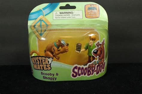 Mystery Mates Scooby Doo And Shaggy Pvc Collectible Figures New Action