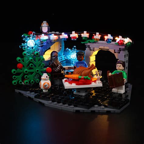 Lego Millennium Falcon Holiday Diorama 40658 Light Kit Game Of Bricks Usa