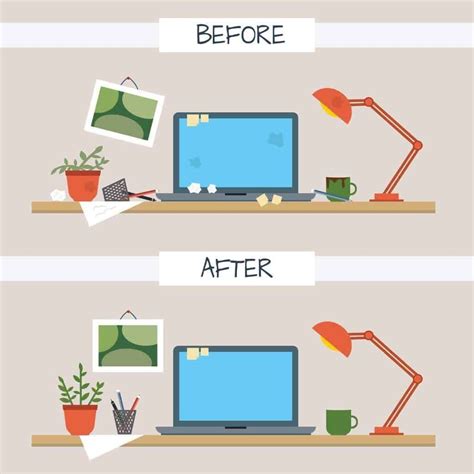 Clean Your Desk In 6 Steps Mindful Living Network