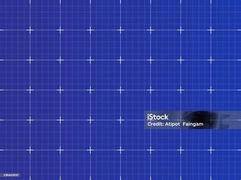Square Grid Background With Empty Space On Gradient Dark Blue Backdrop