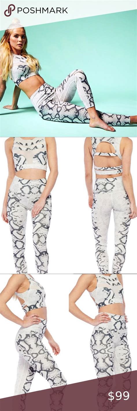 ⚡️electric Yoga Python Workout Set Clothes Design Electric Yoga