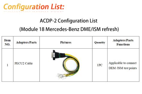 Yanhua Acdp 2 Module 18 Mercedes Benz Dmeism Refresh Mk3