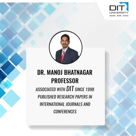 Dr Manoj Bhatnagar Head Of Physics Department Completed His M Tech From Iit Delhi In Solid