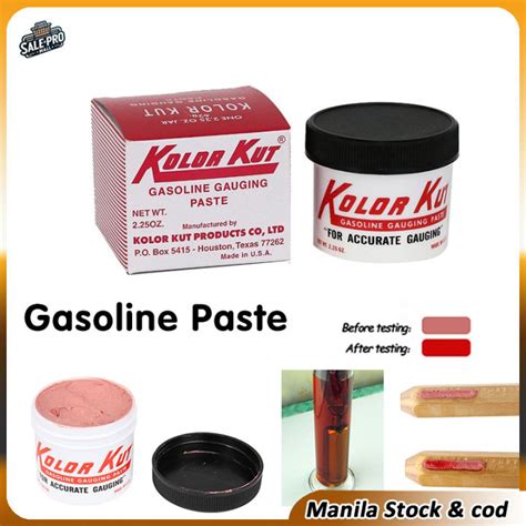 Gasoline Gauging Paste Discoloration Quickly Product Finding Paste