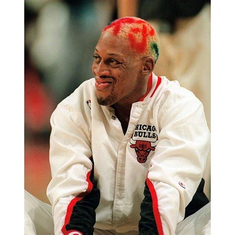 Dennis Rodman Bulls Hair