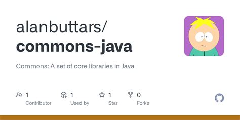 Github Alanbuttars Commons Java Commons A Set Of Core Libraries In Java