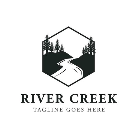 River Logo Vector Icon Illustration Design Template 29607073 Vector Art