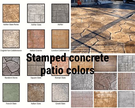 Stamped Concrete Patio With Fire Pit Fire Pit Cost And Ideas