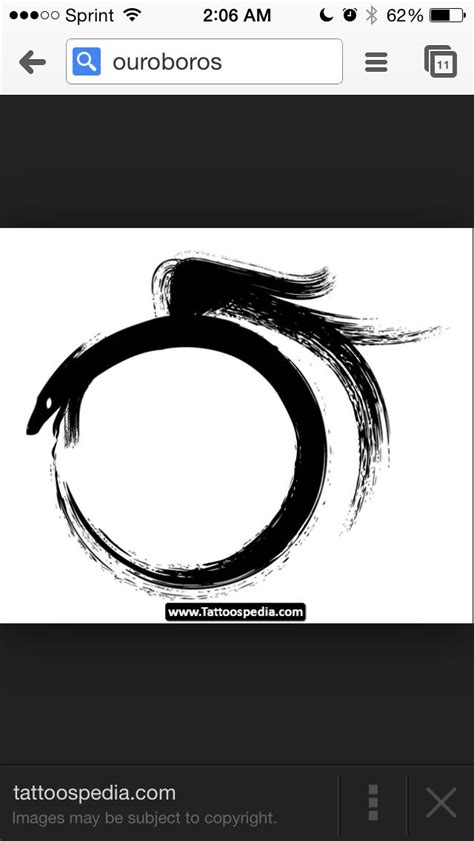 Oroborus Tattoo Design