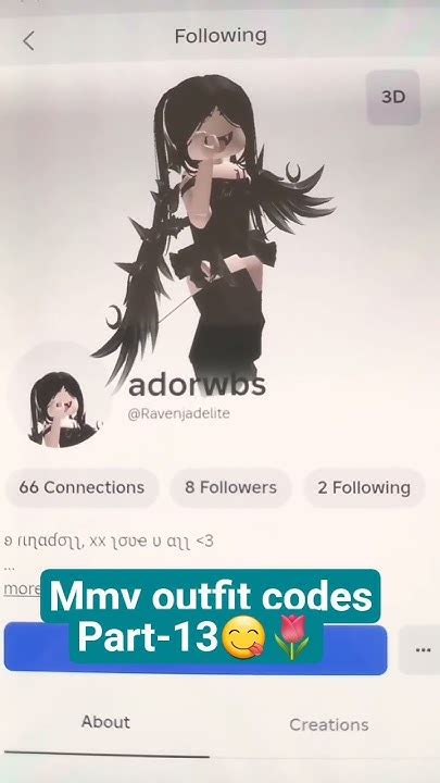 Mmv Outfit Codes Part 12🌷 Youtube