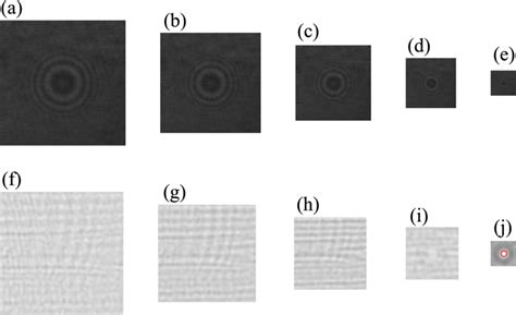 Diffraction Ring Images And Similarity Distributions A E