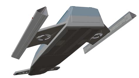 3d Bluebird Sci Fi Space Plane Turbosquid 2227517