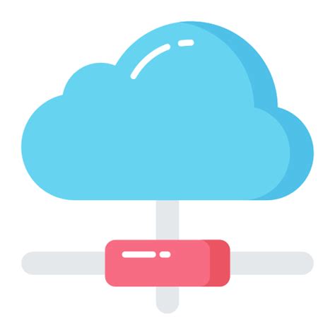 Cloud Connection Generic Color Fill Icon