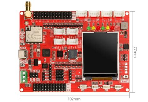 Elecrow Ra 08h Lorawan Dev Board W Rp2040 W 1 8 Inch Lcd Long Range