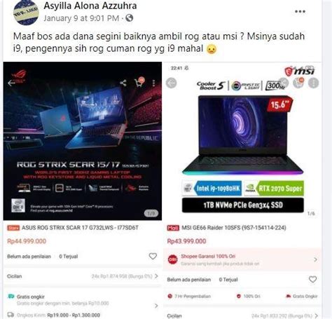 Diremehin Pas Mau Beli Laptop Gaming Balasan Cewek Ini Menohok Abis