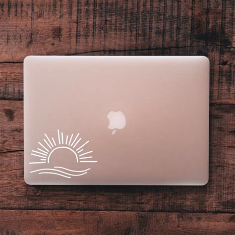 Sun Decal Waves Decal Beach Decal Beach Car Decal Summer Etsy