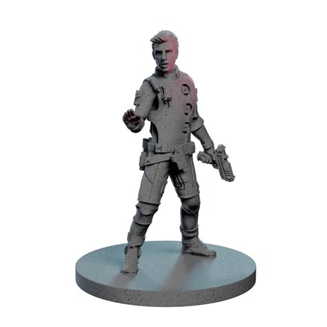 Tirgarde Human Soldier Sci Fi Mercenary Stl Battle Systems