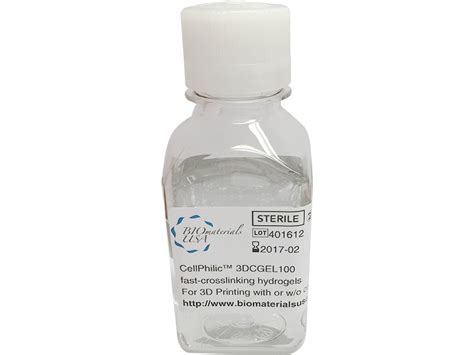 Cellphilic™ Temperature Sensitive Hydrogels 100ml Biomaterials Usa