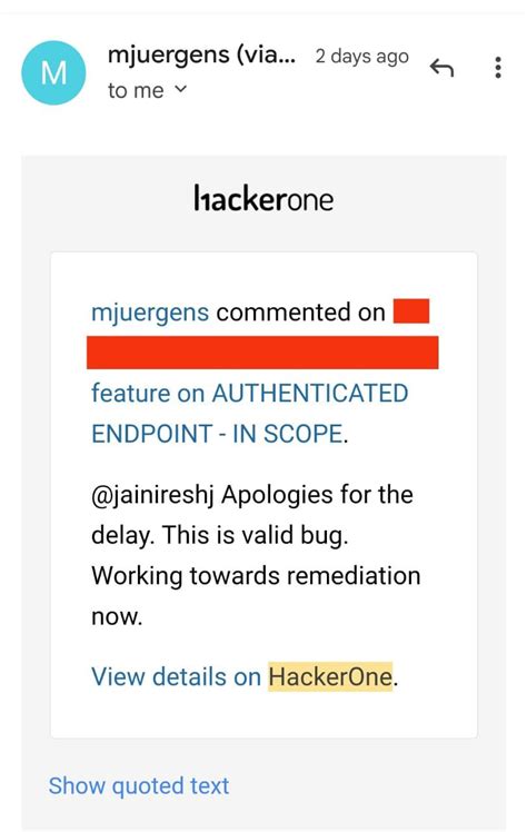 Jai Niresh J On Linkedin Ethicalhacker Infosec Bugbounty Bugbountytips Bugbountytip…