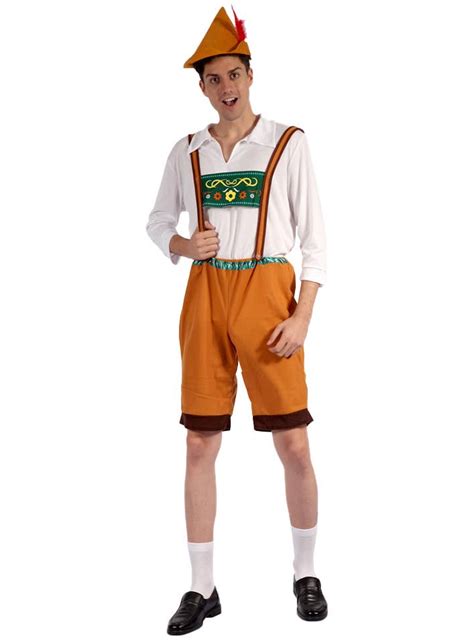 Mens Brown Oktoberfest Costume Oktoberfest Bavarian Costume For Men
