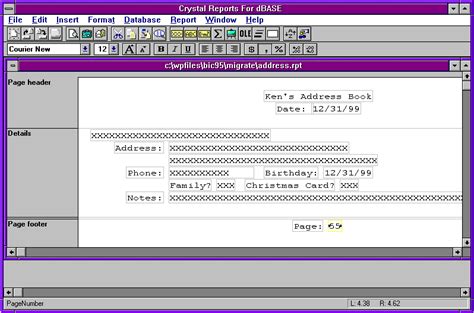 migrating an application from dbase iv for dos to visual dbase 5 x