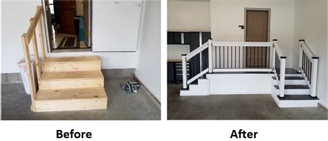 How To Build Garage Entry Stairs Mahawthorne