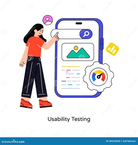 Usability Testing Flat Style Design Vector Illustration Stock Illustration Stock Illustration