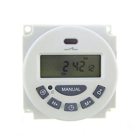Buy Microcomputer AC V LCD Digital Display Programmable Electronic Switch Timer