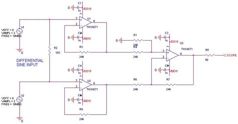 Oscillation Issue On Ths4271 Amplifiers Forum Amplifiers Ti E2e