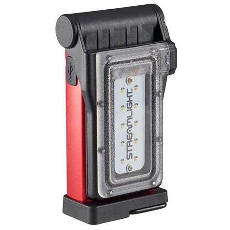 Streamlight Flipmate Compact Multi Function Rechargeable Worklight Red