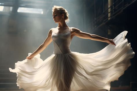 Premium Photo A Perfectly Executed Dance Routine Capturing Generative Ai