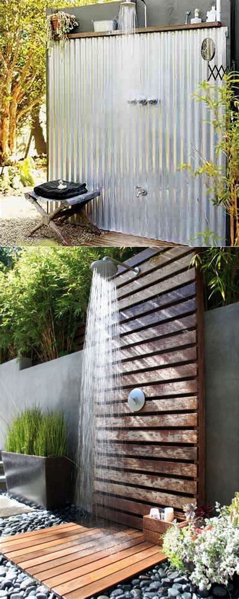 Diy Outdoor Shower Enclosure Shower Ideas