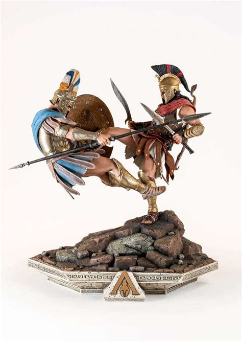 Assassin´s Creed Statue 1 6 Spartan Kick Alexios Diorama 37 Cm