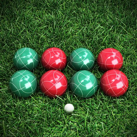 Hey Play Bocce Ball Set Lawn Game For Backyard Beach Or Wedding