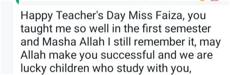 Faiza Siddiqui On Linkedin Happy World Teachers Day