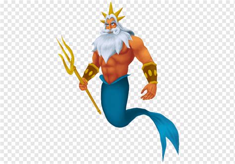 The Little Mermaid King Triton